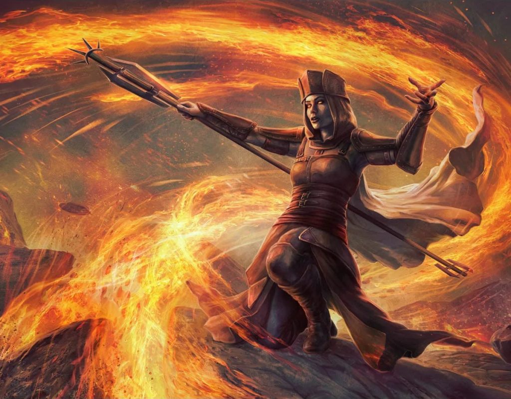 Keldon Flamesage MtG Art from Dominaria United Set by Jason A. Engle ...