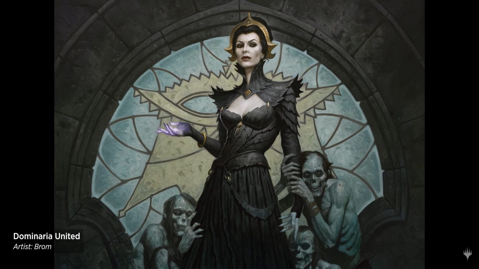 Liliana of the Veil (Variant) MtG Art from Dominaria United Set by Brom ...