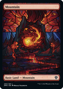 Mountain (Variant) MtG Art from Dominaria United Set by Magali ...