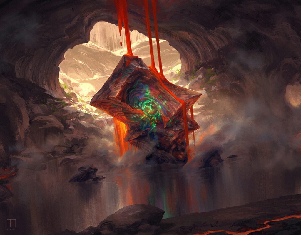 Obsidian Obelisk MtG Art from Dominaria United Set by Andrew Mar - Art ...