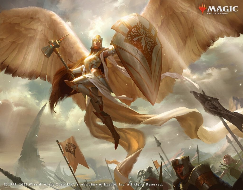Serra Redeemer MtG Art from Dominaria United Set by Joshua Raphael ...