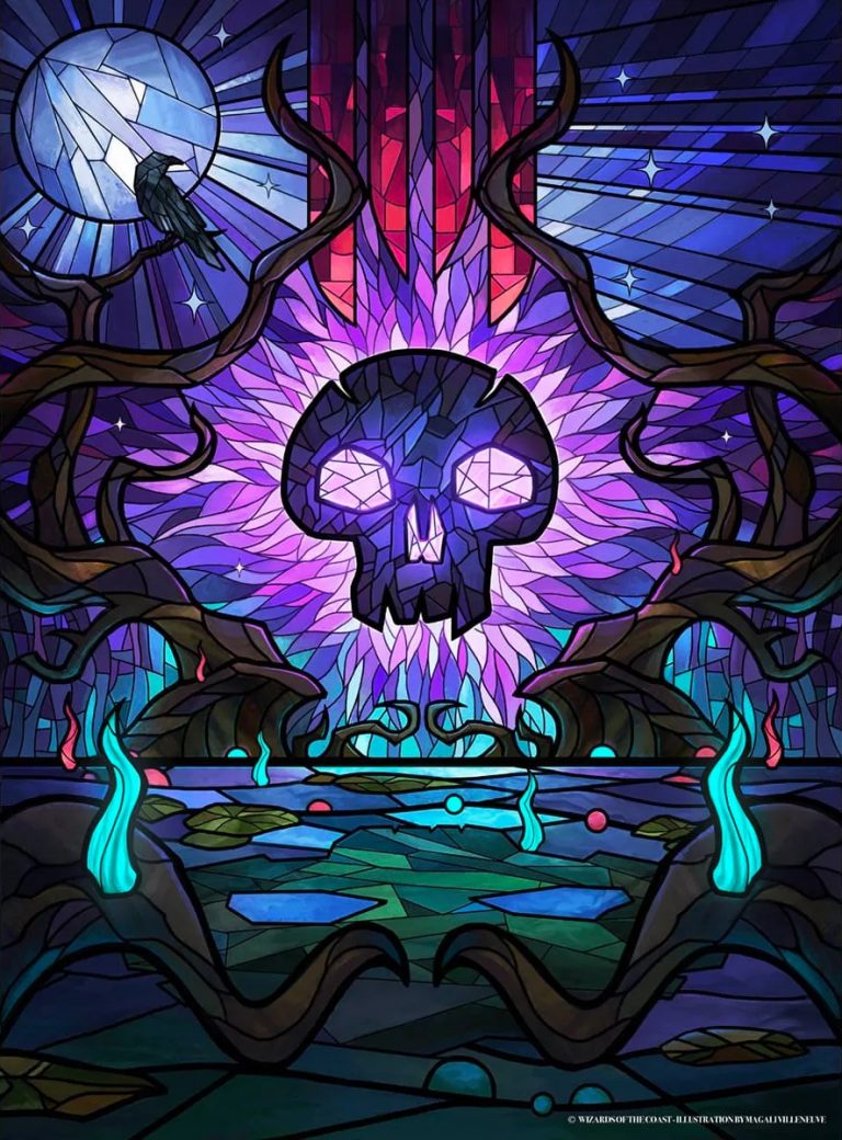 Swamp (Variant) MtG Art from Dominaria United Set by Magali Villeneuve ...