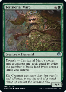 Territorial Maro MtG Art from Dominaria United Set by Simon Dominic ...