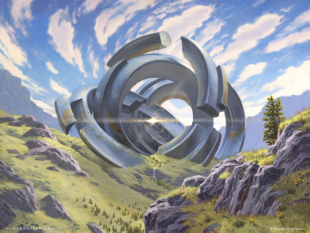 Thran Portal MtG Art from Dominaria United Set by Sarah Finnigan - Art ...