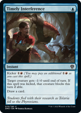 Timely Interference MtG Art from Dominaria United Set by Joshua Raphael ...
