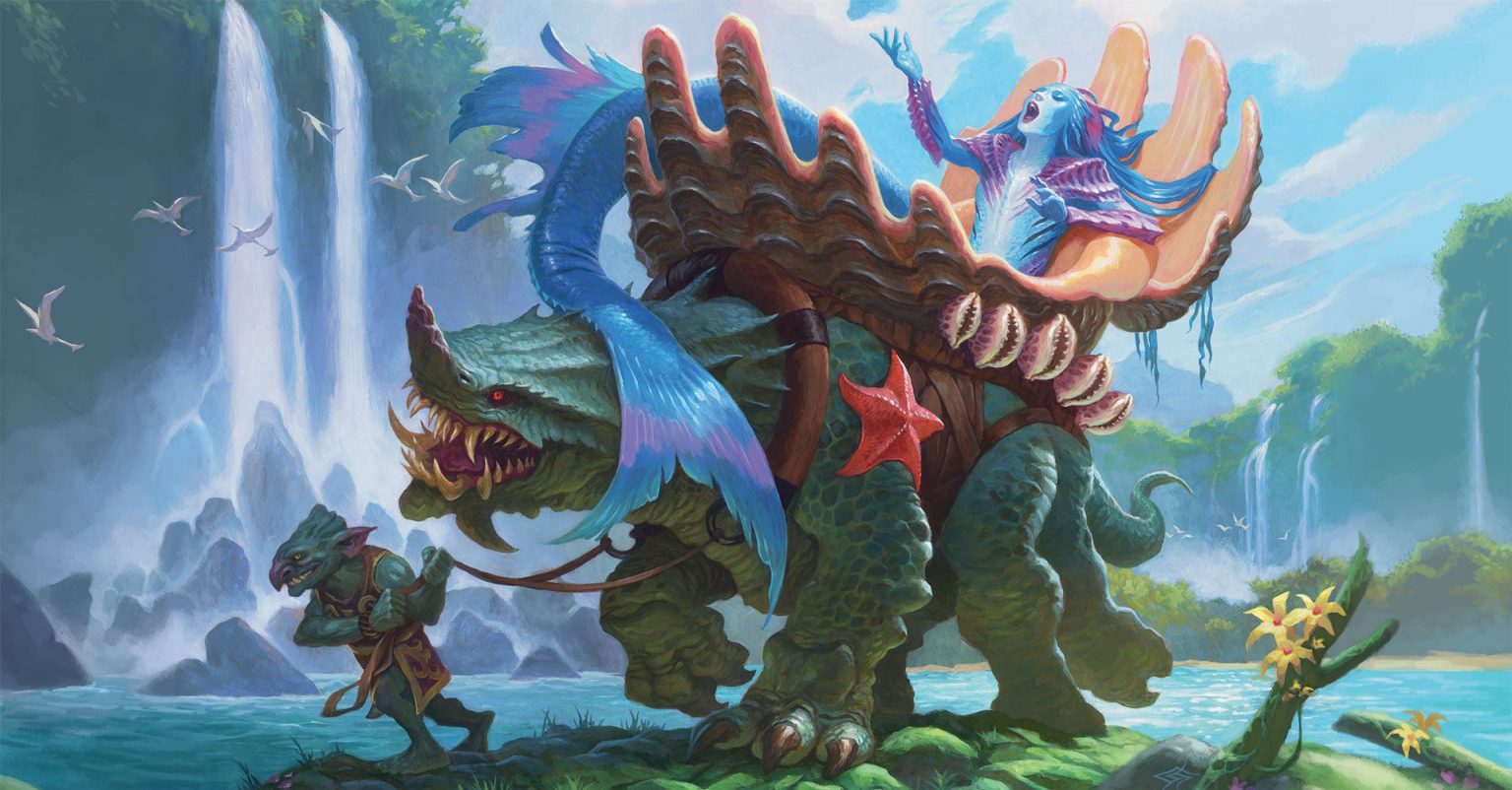 Vodalian Mindsinger MtG Art from Dominaria United Set by Steve Prescott ...