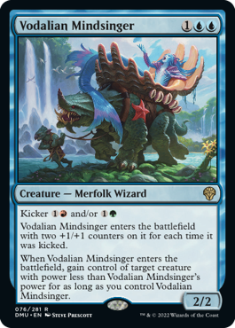 Vodalian Mindsinger MtG Art from Dominaria United Set by Steve Prescott ...
