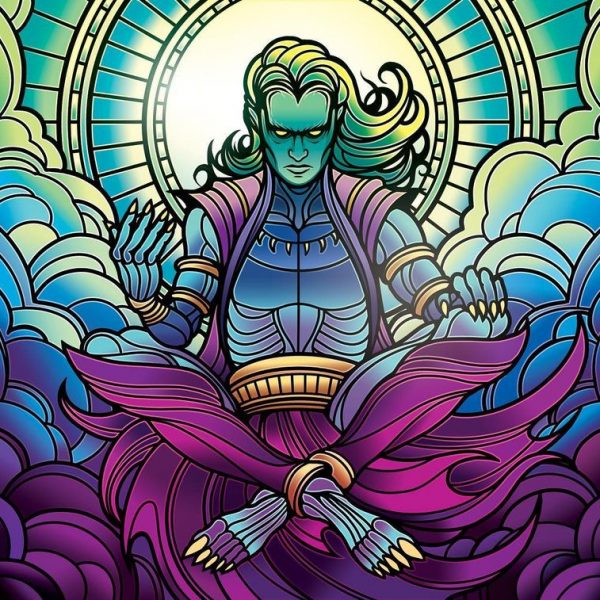 Greasefang, Okiba Boss MtG Art from Kamigawa: Neon Dynasty Set by ...