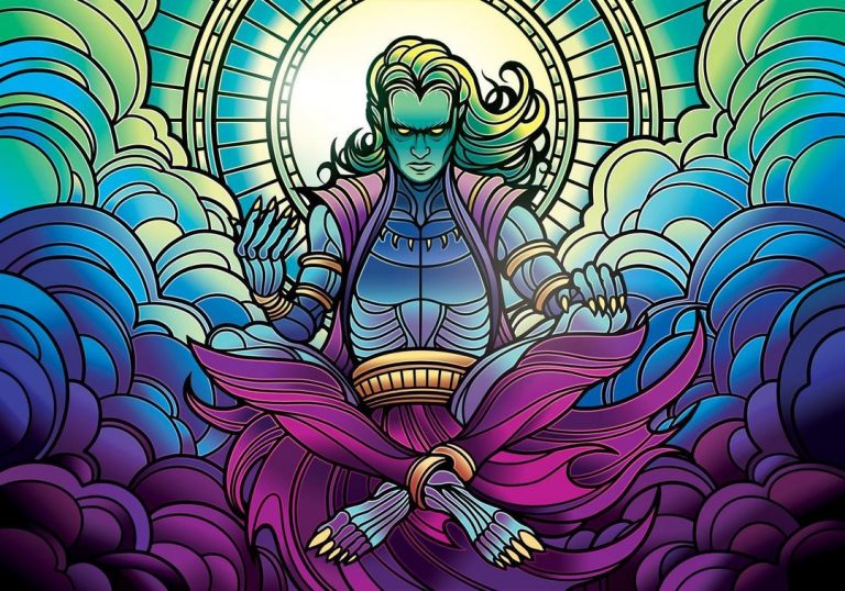 Zur, Eternal Schemer (Variant) MtG Art from Dominaria United Set by Dan ...