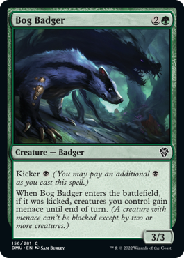 Bog Badger MtG Art from Dominaria United Set by Sam Burley - Art of ...