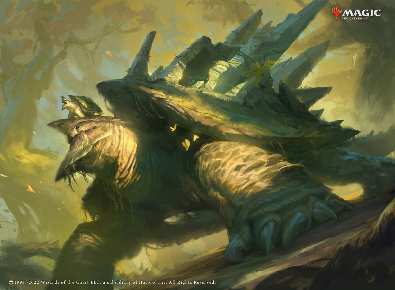 Hexbane Tortoise MtG Art from Dominaria United Set by Joshua Raphael ...