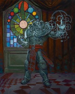 Karn, Living Legacy (Variant) MtG Art from Dominaria United Set by rk ...