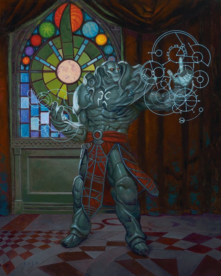 Karn, Living Legacy (Variant) MtG Art from Dominaria United Set by rk ...