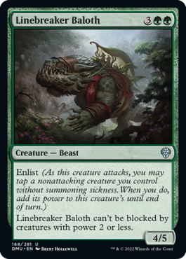 Linebreaker Baloth MtG Art from Dominaria United Set by Brent Hollowell ...