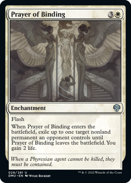 Prayer of Binding MtG Art from Dominaria United Set by Wylie Beckert ...