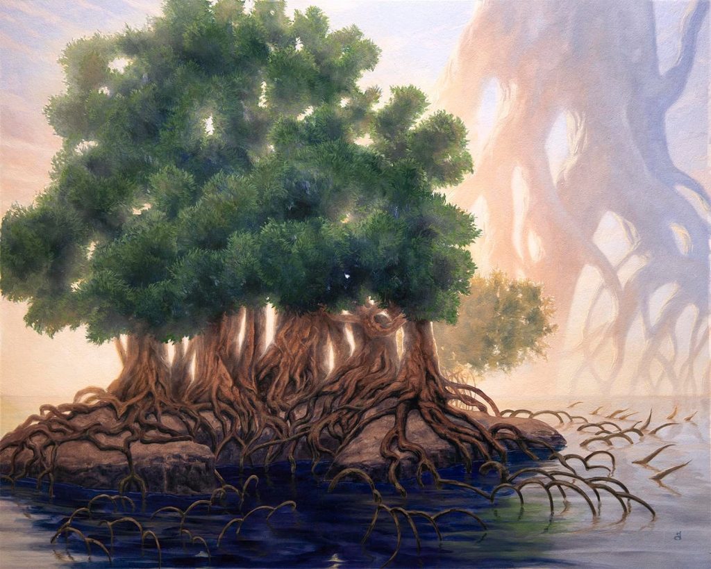 Tangled Islet MtG Art from Dominaria United Set by Randy Gallegos - Art ...