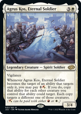 Agrus Kos, Eternal Soldier MtG Art from Jumpstart 2022 Set by Victor ...