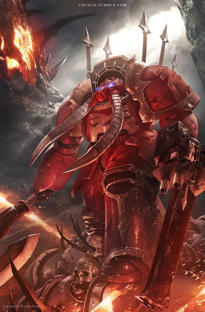 Assault Suit MtG Art from Warhammer 40000 Set by Games Workshop - Art ...