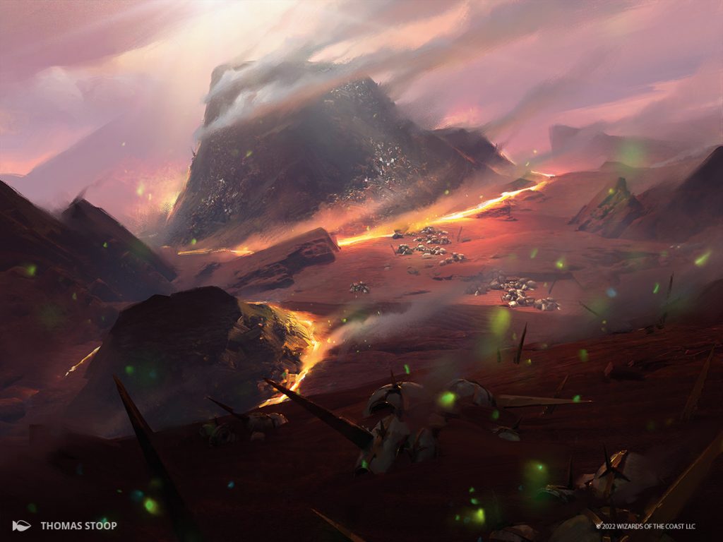 Battlefield Forge MtG Art from The Brothers' War Set by Thomas Stoop ...