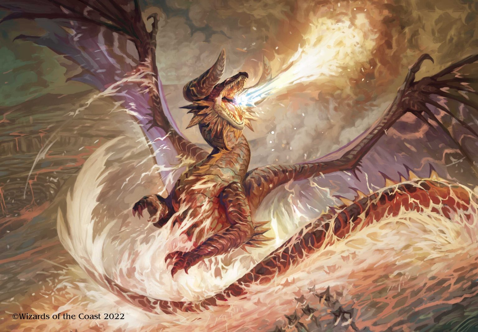 Blast-Furnace Hellkite MtG Art from Phyrexia: All Will Be One Set by ...