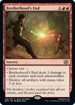 Brotherhood's End MtG Art from The Brothers' War Set by Bryan Sola ...