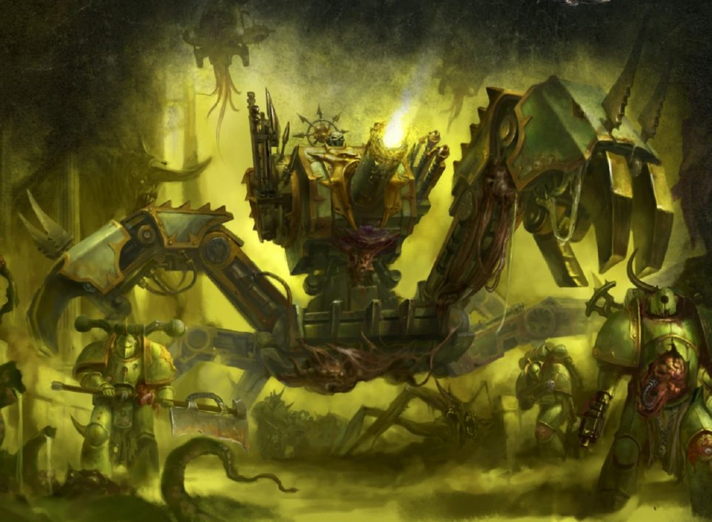 Chaos Defiler MtG Art from Warhammer 40000 Set by Games Workshop - Art ...