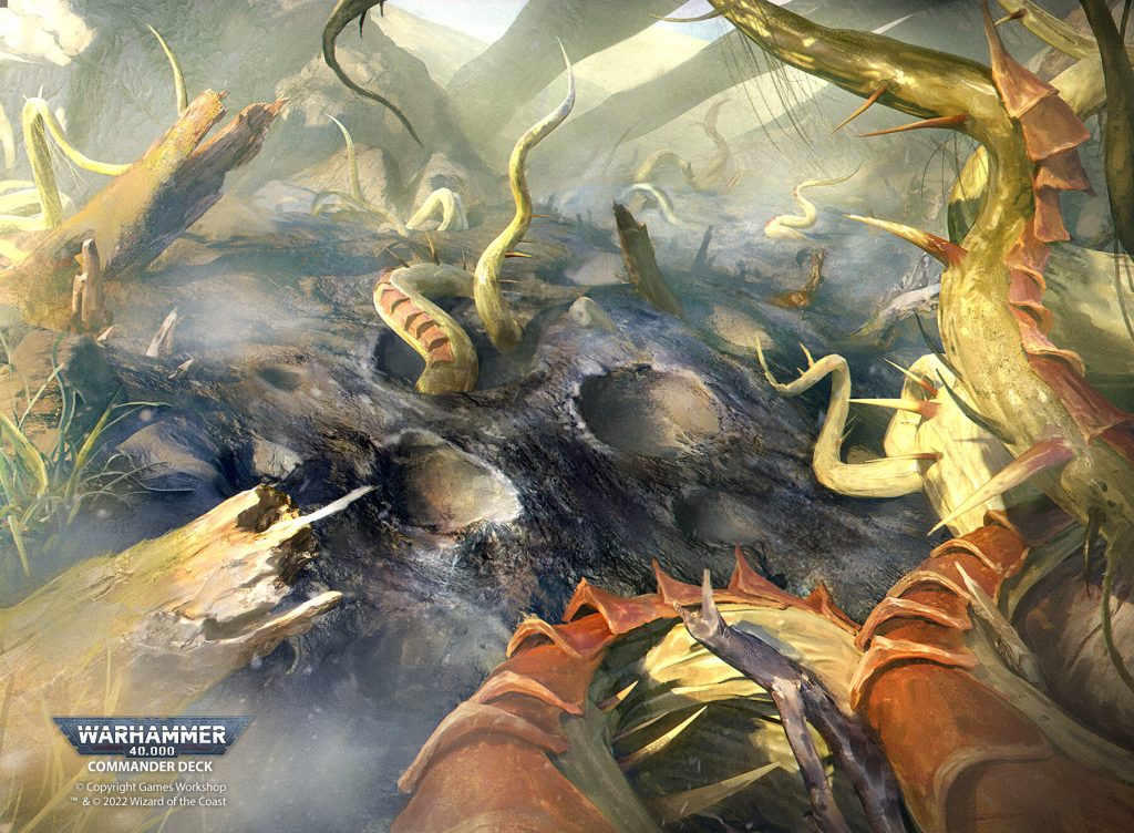 Cinder Glade MtG Art from Warhammer 40000 Set by Sergio Cosmai - Art of ...