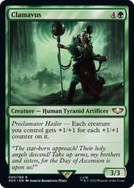 Clamavus MtG Art from Warhammer 40000 Set by Adrián Rodríguez Pérez ...