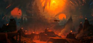 Command Tower MtG Art from Warhammer 40000 Set by Games Workshop - Art ...