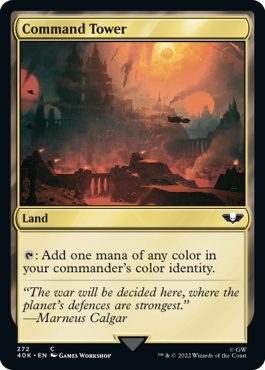Command Tower MtG Art from Warhammer 40000 Set by Games Workshop - Art ...