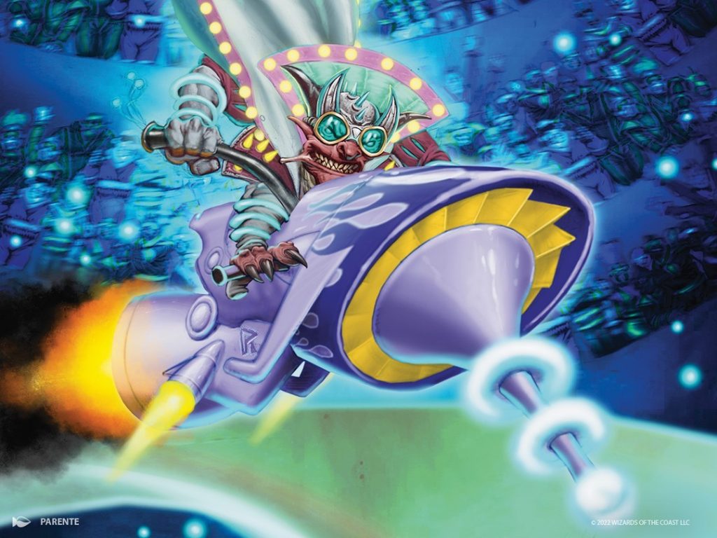 Devil K. Nevil MtG Art from Unfinity Set by Paolo Parente - Art of ...