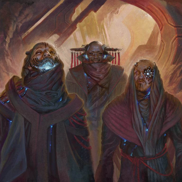 Disciples of Gix MtG Art from The Brothers' War Set by Peter Polach ...