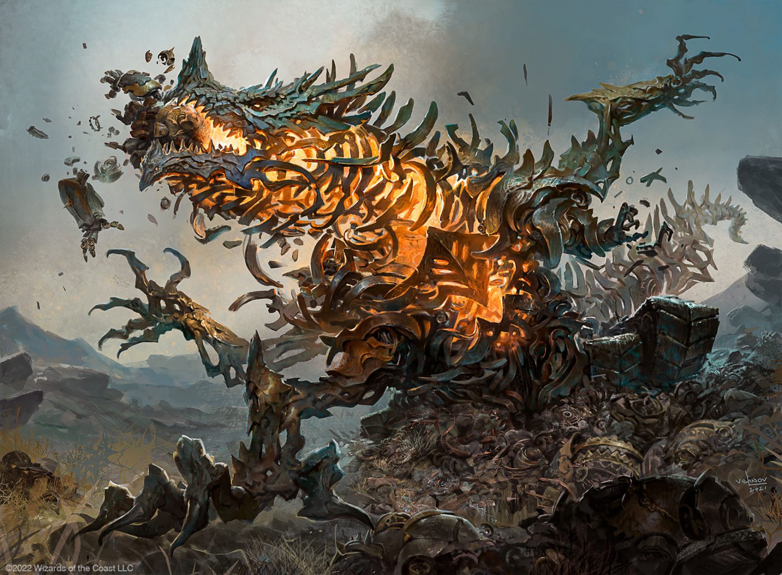 Disfigure MtG Art from The Brothers' War Set by Svetlin Velinov - Art ...