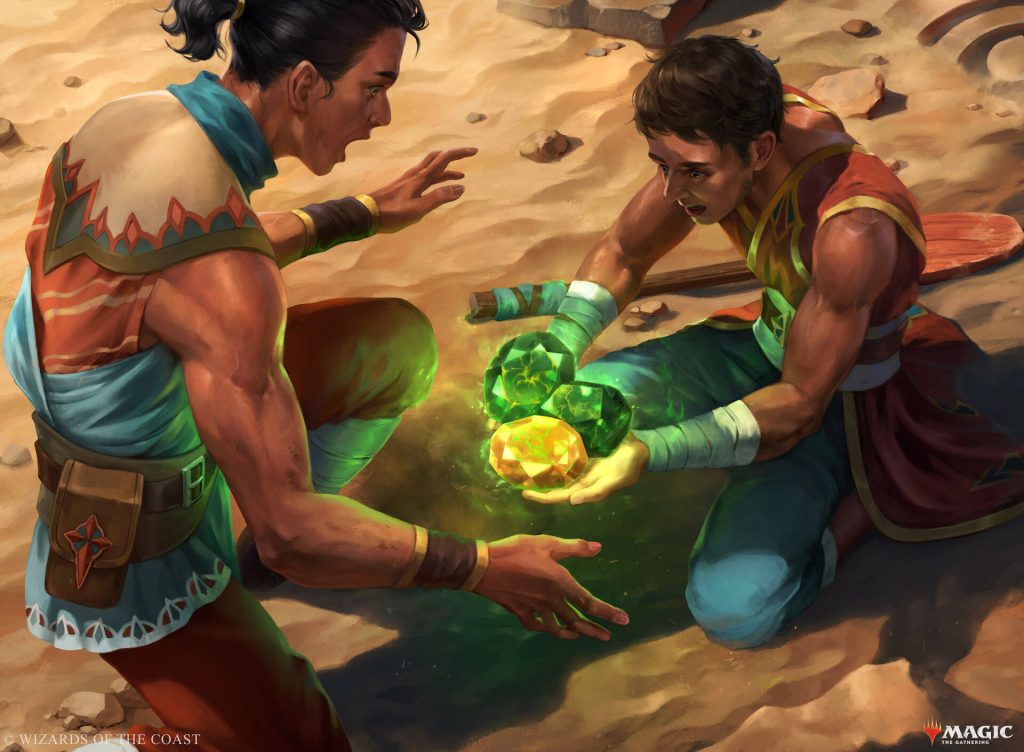 Fallaji Excavation MtG Art from The Brothers' War Set by Eilene Cherie ...