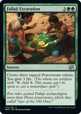 Fallaji Excavation MtG Art from The Brothers' War Set by Eilene Cherie ...
