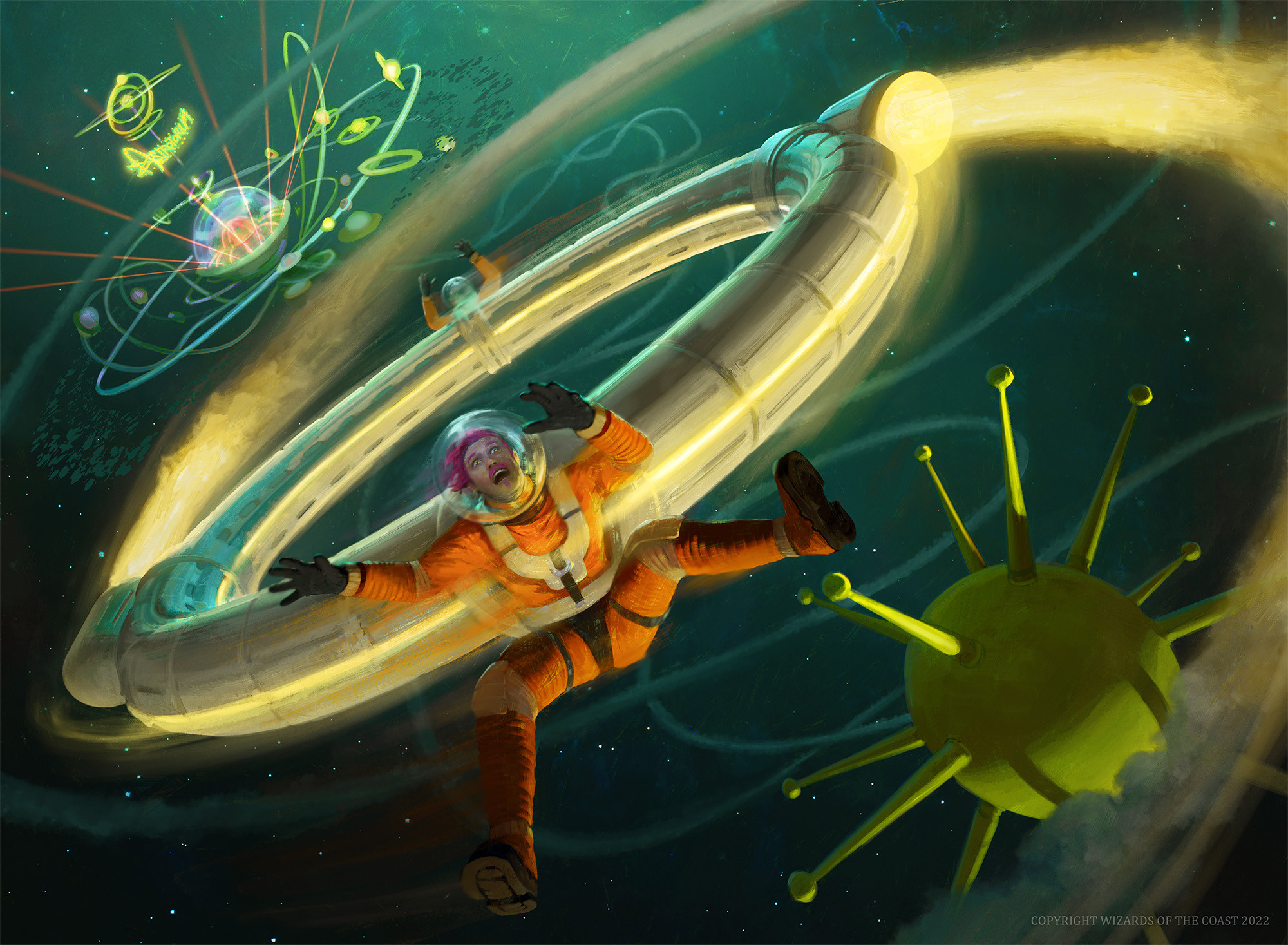 Far Out MtG Art from Unfinity Set by Bram Sels - Art of Magic: the ...