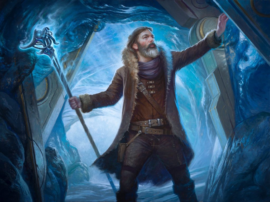 Feldon, Ronom Excavator MtG Art from The Brothers' War Set by Howard ...