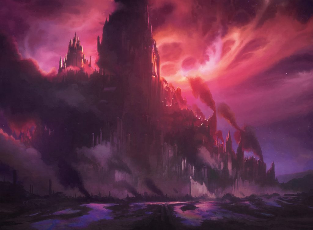 Foreboding Ruins MtG Art from Warhammer 40000 Set by Josu Solano - Art ...