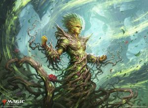 Gaea's Gift MtG Art from The Brothers' War Set by Olivier Bernard - Art ...