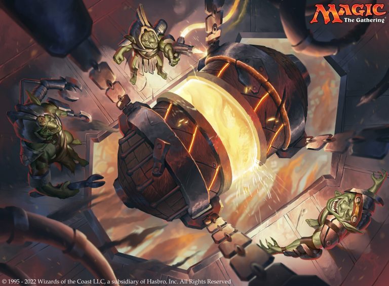 Goblin Firebomb MtG Art from The Brothers' War Set by Noah Thatcher ...