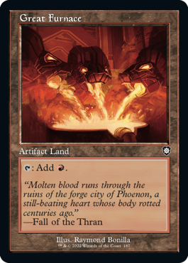 Great Furnace MtG Art from The Brothers' War Set by Raymond Bonilla ...