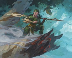 Gwenna, Eyes of Gaea MtG Art from The Brothers' War Set by Steve ...