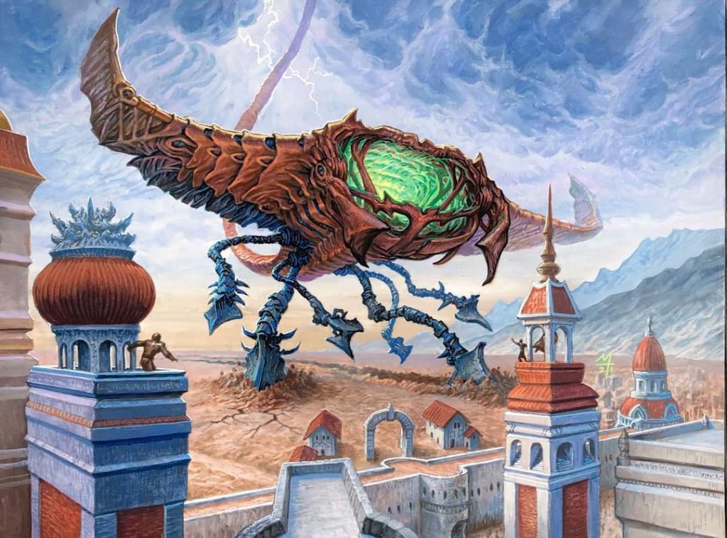 Hexavus MtG Art from The Brothers' War Set by Mark Tedin - Art of Magic ...
