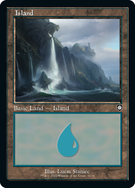 Island MtG Art from The Brothers' War Set by Lucas Staniec - Art of ...