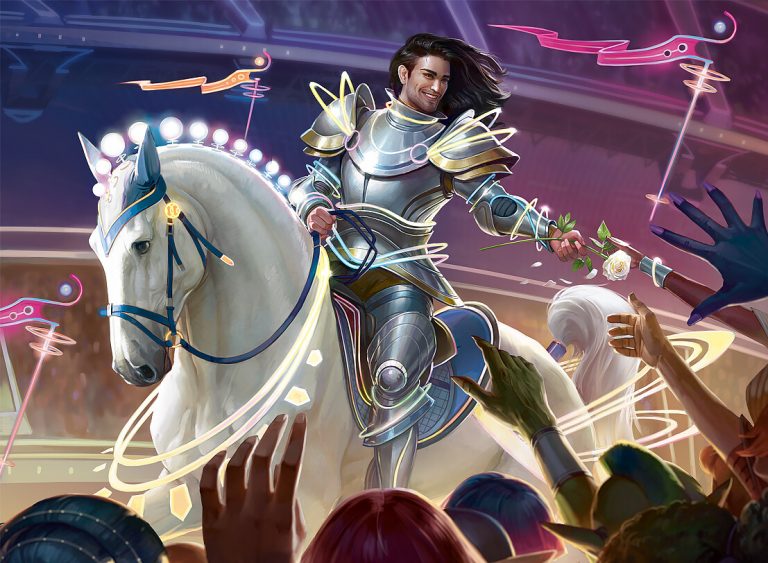 Knight in ________ Armor MtG Art from Unfinity Set by Sam Hogg - Art of ...