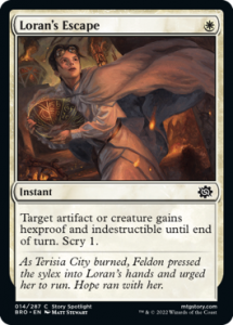 Loran's Escape MtG Art from The Brothers' War Set by Matt Stewart - Art ...