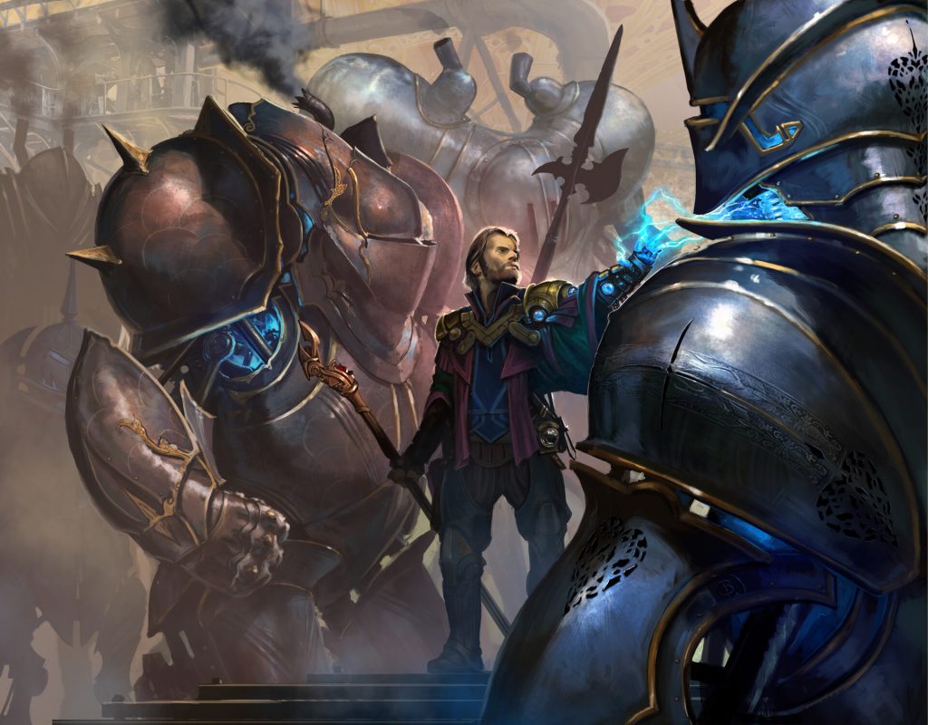 March of Progress MtG Art from The Brothers' War Set by Ben Wootten ...