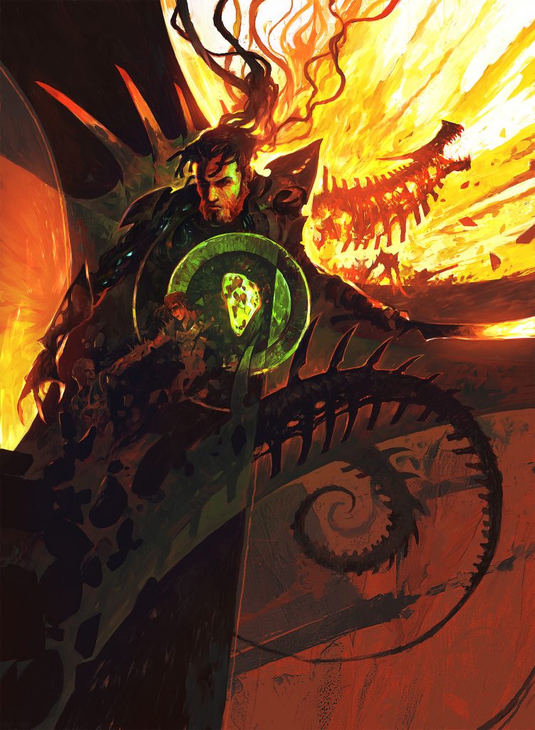 Mishra's Command MtG Art from The Brothers' War Set by Dominik Mayer ...