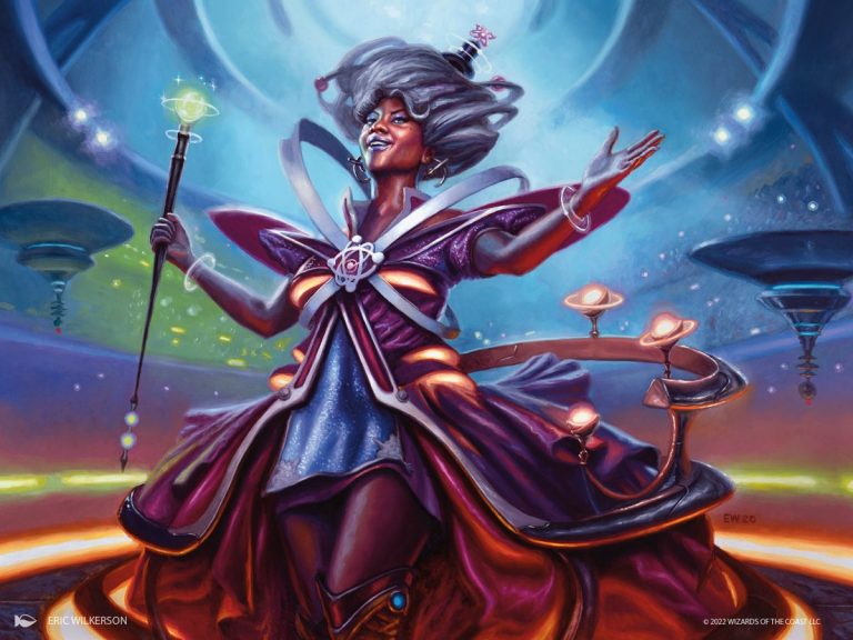 Myra the Magnificent MtG Art from Unfinity Set by Eric Wilkerson - Art ...