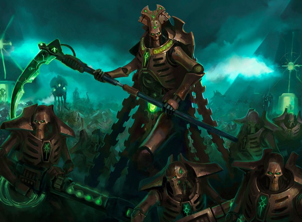 Warhammer 40k Necrons Art